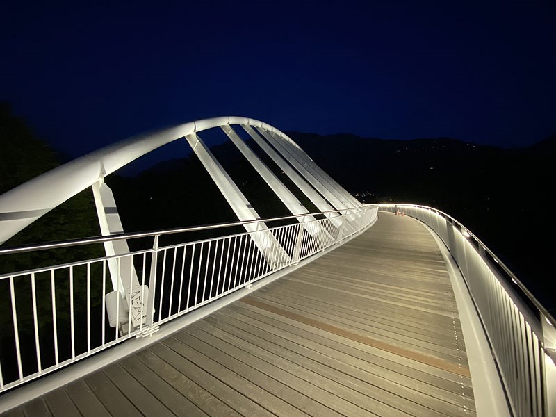 Mount Carasso-Bellinzona footbridge, Switzerland